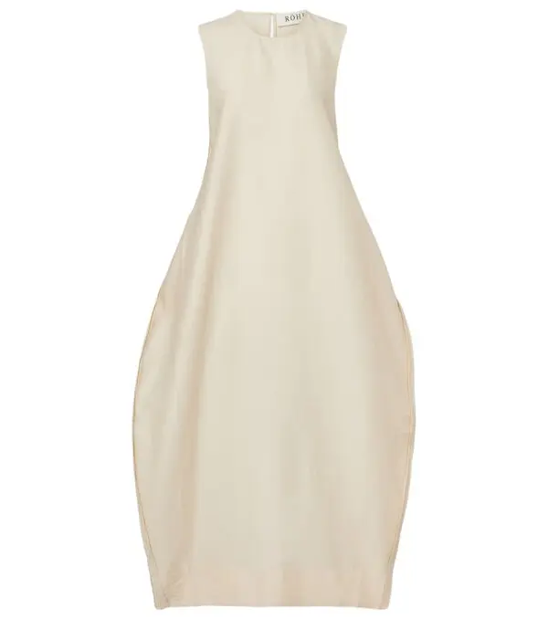 RÓHE Linen And Silk-blend Maxi Dress