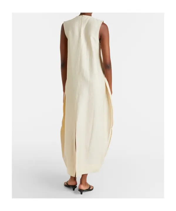 RÓHE Linen And Silk-blend Maxi Dress