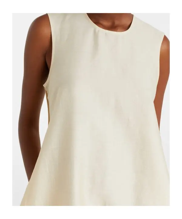 RÓHE Linen And Silk-blend Maxi Dress