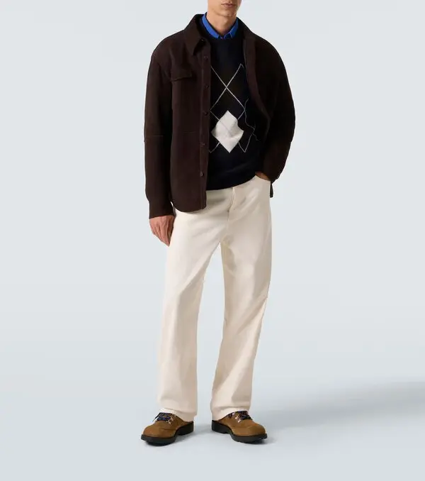 Arch4 Diamond Pattern Knitted Sweater