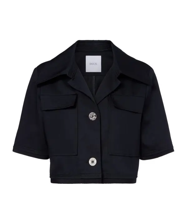PATOU Cotton Jacket - Blue