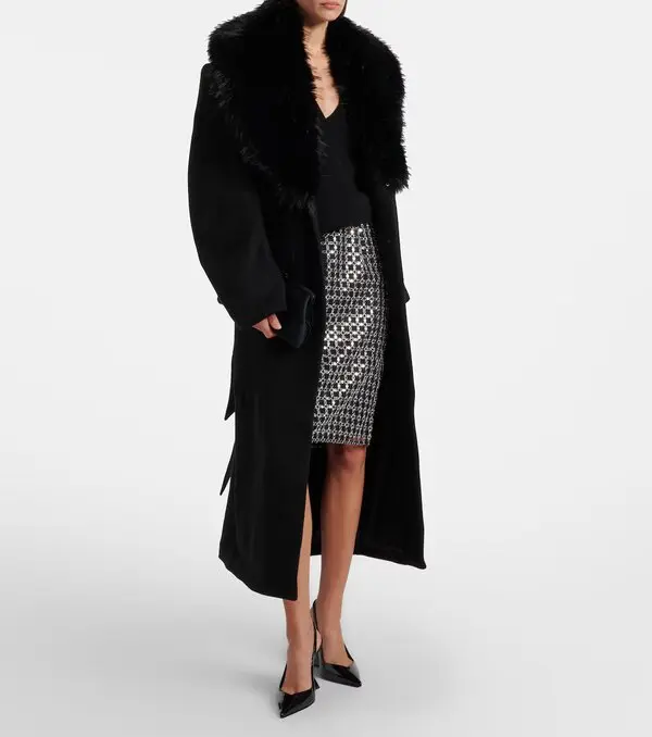 ROTATE BY BIRGER CHRISTENSEN Belted Coat