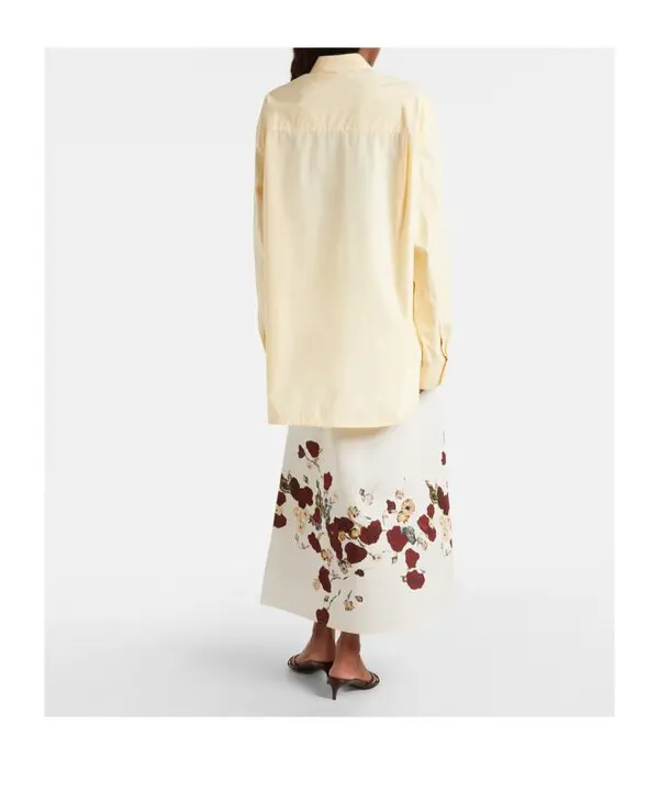 Khaite Goya Cotton Poplin Shirt