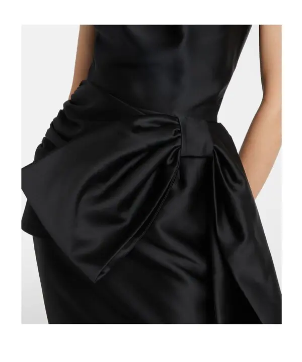 SHUSHU/TONG Sleeveless Bow Detail Midi Dress