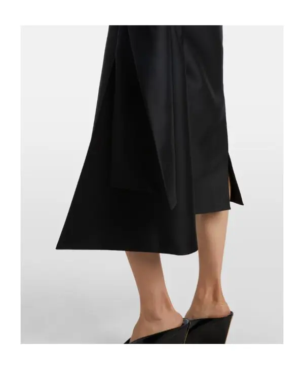 SHUSHU/TONG Sleeveless Bow Detail Midi Dress