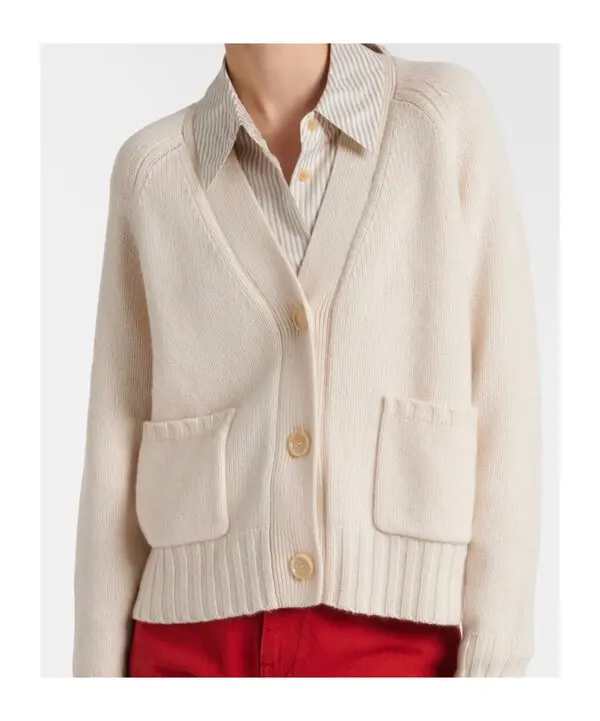 Jardin Des Orangers Cashmere And Wool Cardigan