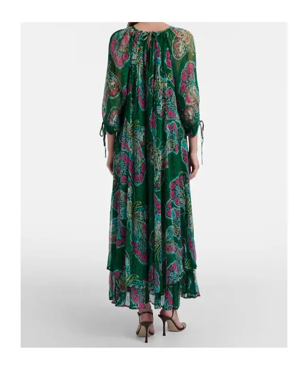 Rixo Printed Pattern Dress