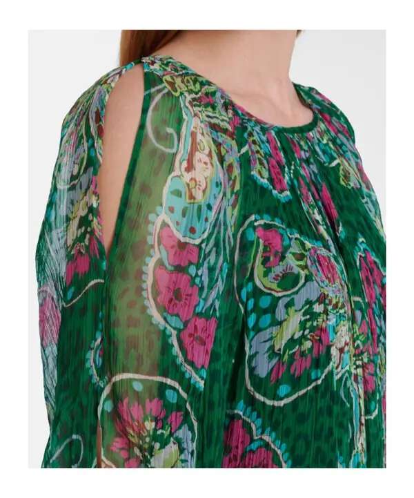 Rixo Printed Pattern Dress