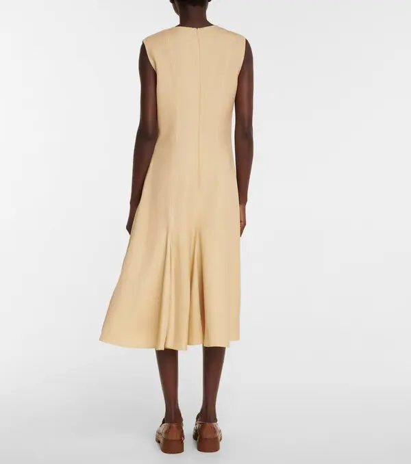 JOSEPH Round-neck Zippered Dress