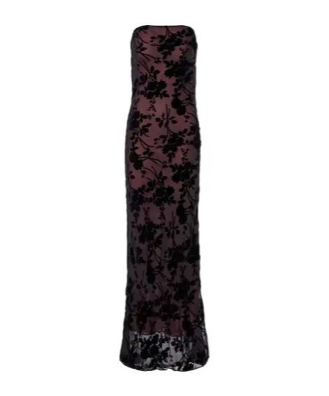 RODARTE Floral Devoré Velvet Gown