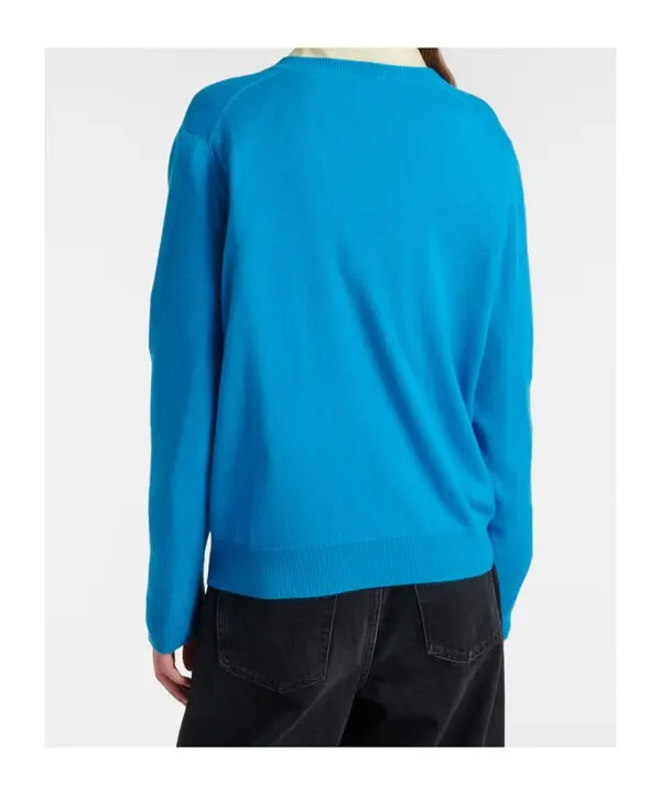 Jardin Des Orangers V-neck Long-sleeved Sweater