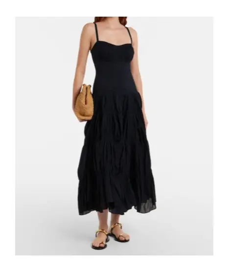 Ulla Johnson Emmalina Cotton Voile Maxi Dress