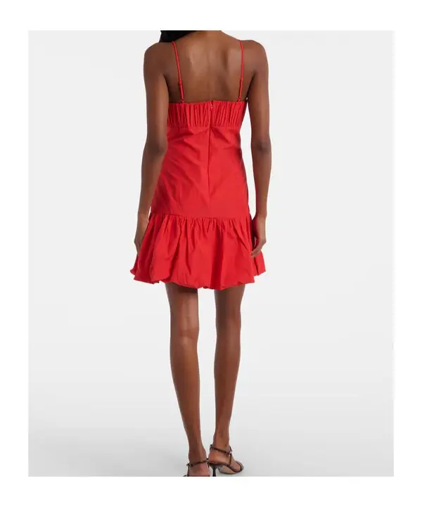 Farm Rio Floral Appliqué Dress