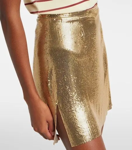 Rabanne Chainmail Miniskirt