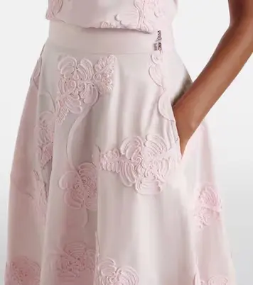 ROTATE BY BIRGER CHRISTENSEN Berty Embroidered Long Dress