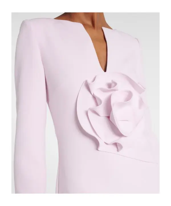 Roland Mouret Floral Appliqué Gown