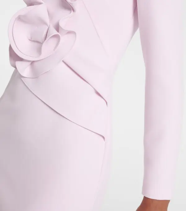 Roland Mouret Floral Appliqué Gown