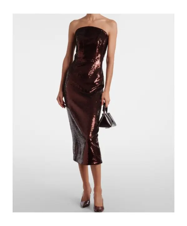 Roland Mouret Sequined Midi Dress