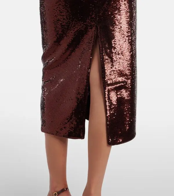 Roland Mouret Sequined Midi Dress