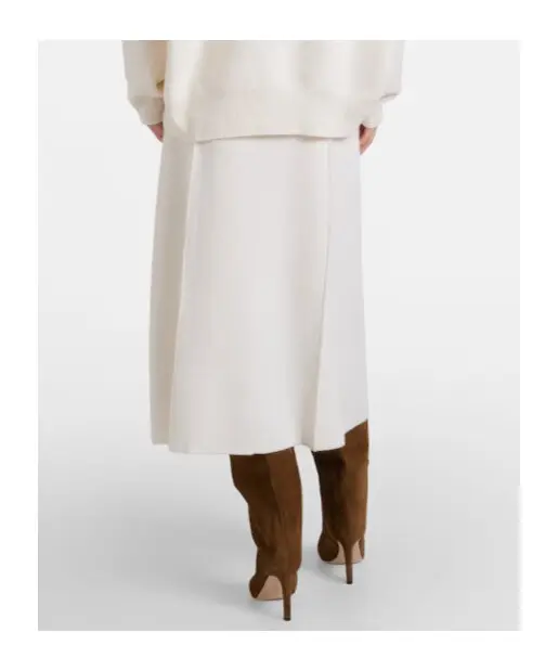 LISA YANG Ruthie Cashmere Midi Skirt