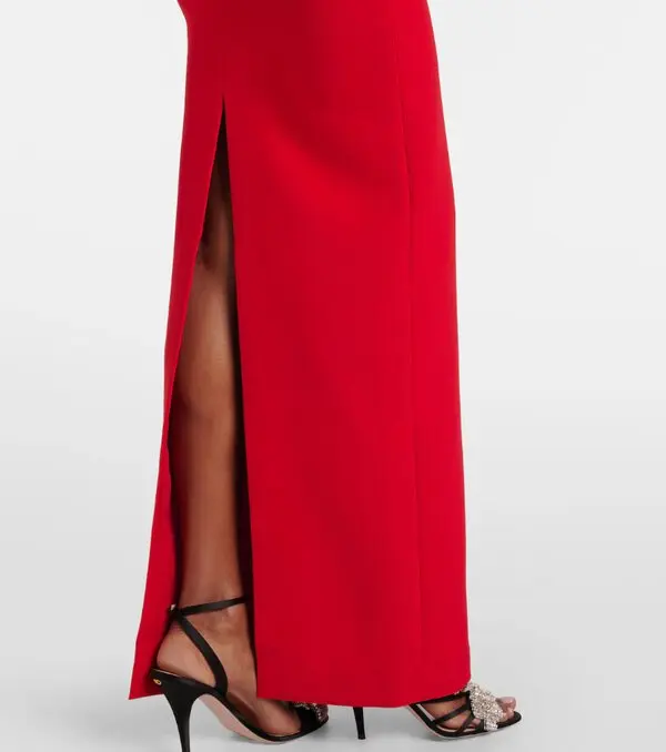 Roland Mouret One-shoulder Crêpe Gown