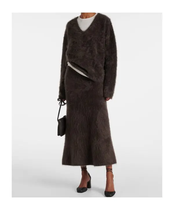 LISA YANG Asta Cashmere Maxi Skirt