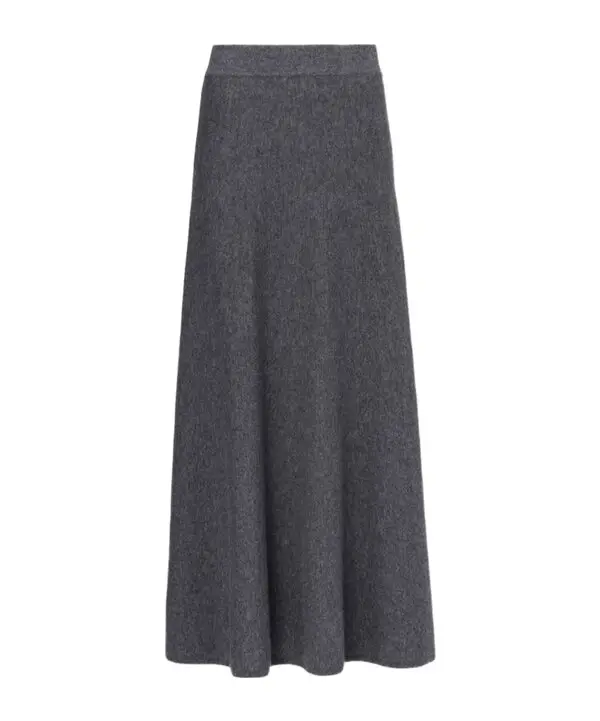 LISA YANG Torie Knitted Cashmere Maxi Skirt
