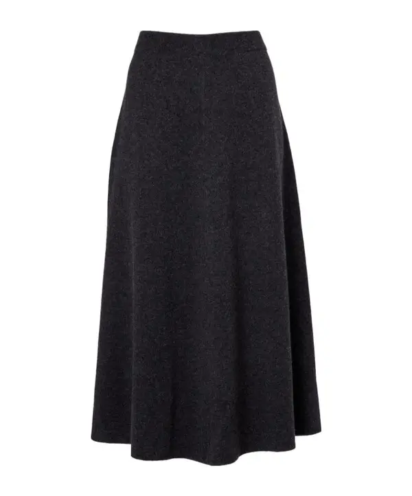 Jardin Des Orangers Wool And Cashmere Midi Skirt - Grey