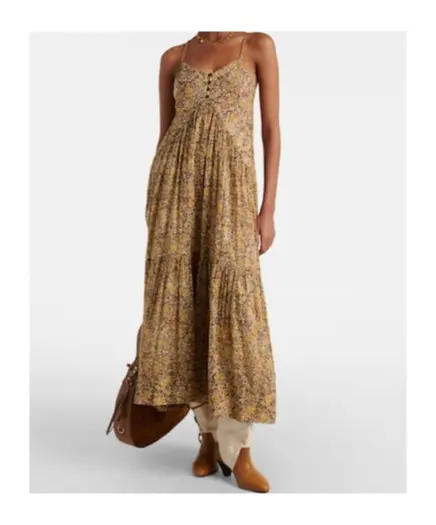 Isabel Marant Étoile Floral Cotton Maxi Dress