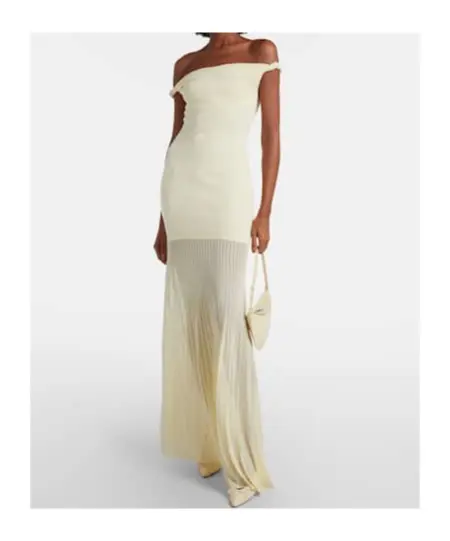 SIR. Elia Off-shoulder Maxi Dress