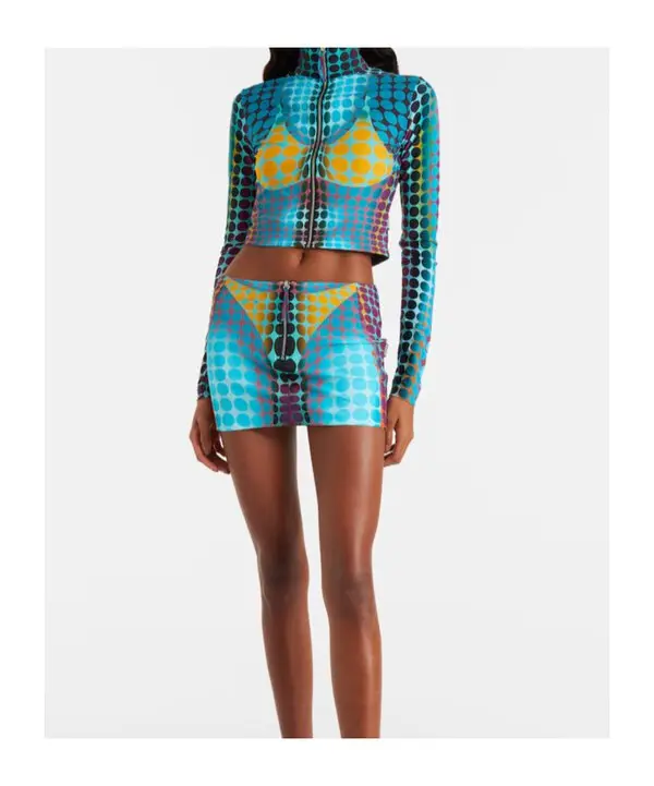 JEAN PAUL GAULTIER Re-edition Printed Top