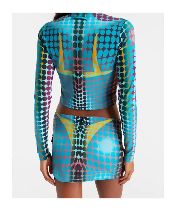 JEAN PAUL GAULTIER Re-edition Printed Top