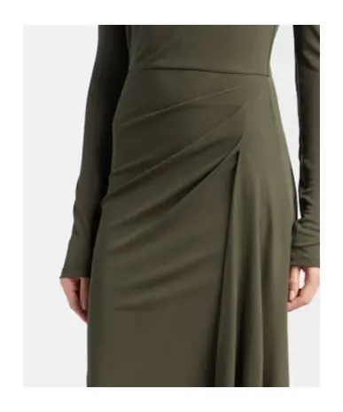 Erdem Draped Jersey Midi Dress