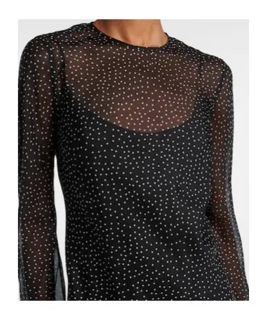 SIR. Polka-dot Silk Maxi Dress