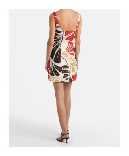 SIR. Julietta Floral Linen Minidress