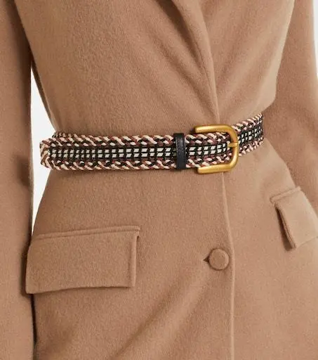 Gabriela Hearst Woven Leather Belt