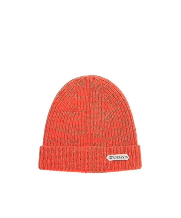 J.W.ANDERSON Ribbed-knit Wool And Cotton Beanie