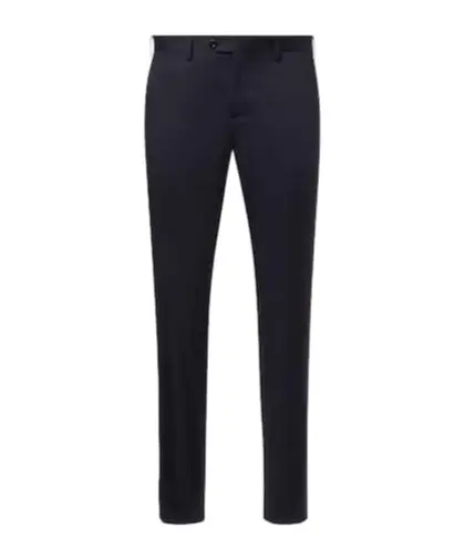 LARDINI Mid-rise Cotton Slim Pants