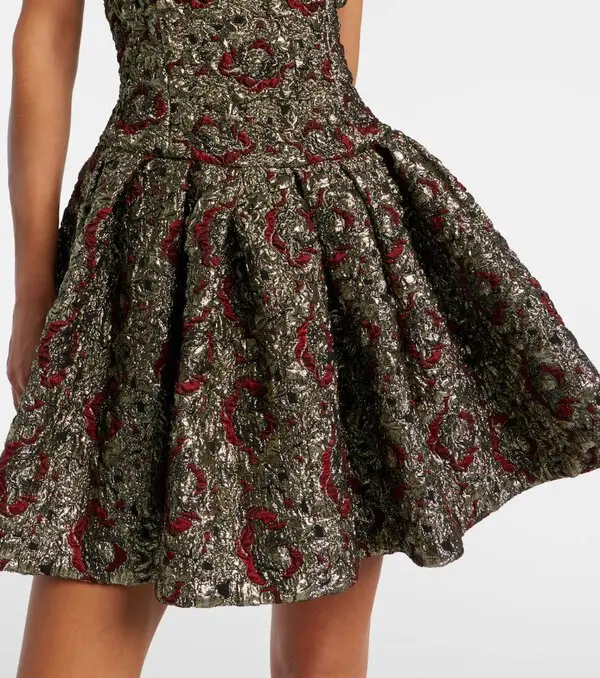 Simkhai Elowen Jacquard Minidress