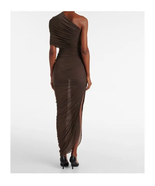 Magda Butrym Draped One-shoulder Gown
