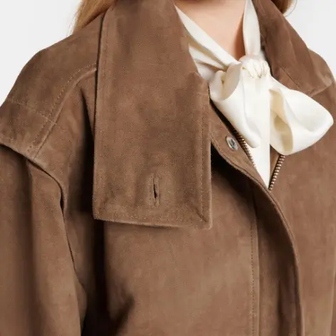 ROTATE BY BIRGER CHRISTENSEN Kamala Suede Jacket