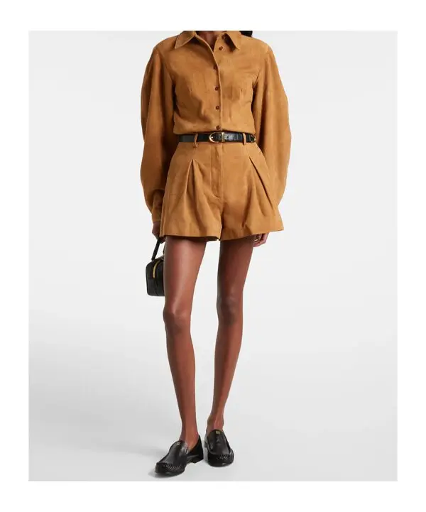 ROTATE BY BIRGER CHRISTENSEN Pointed Collar Long-sleeved Shirt