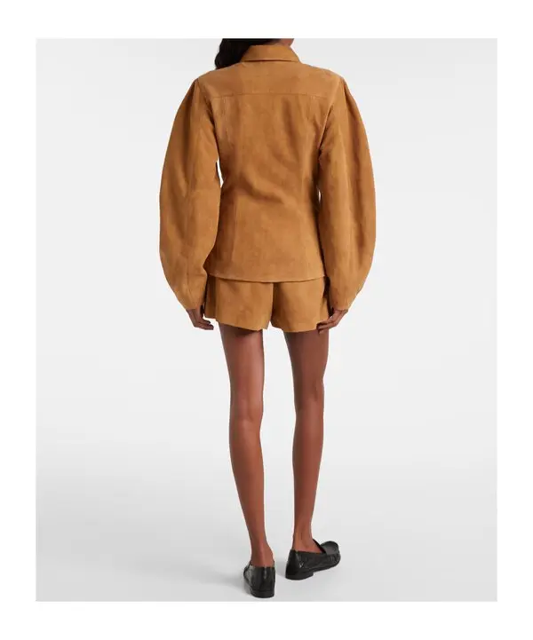 ROTATE BY BIRGER CHRISTENSEN Pointed Collar Long-sleeved Shirt