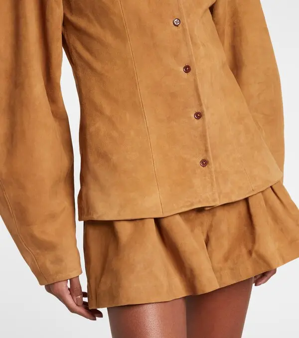 ROTATE BY BIRGER CHRISTENSEN Pointed Collar Long-sleeved Shirt
