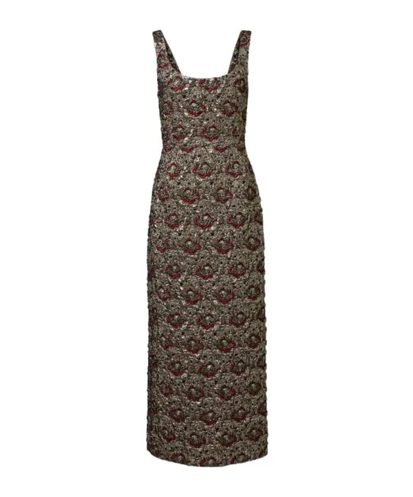 Simkhai Ravenna Jacquard Midi Dress