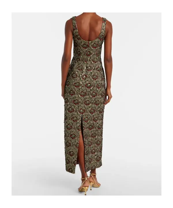 Simkhai Ravenna Jacquard Midi Dress