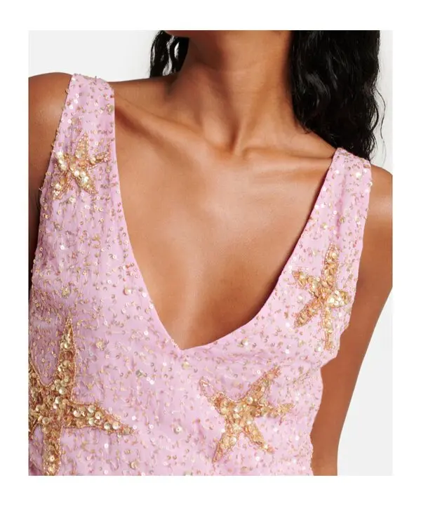 Rixo Sequin Mini Dress