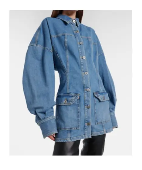 Attico Denim Minidress