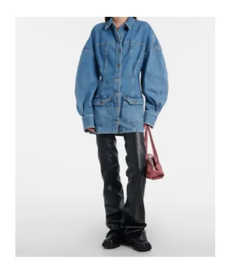 Attico Denim Minidress