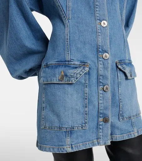 Attico Denim Minidress